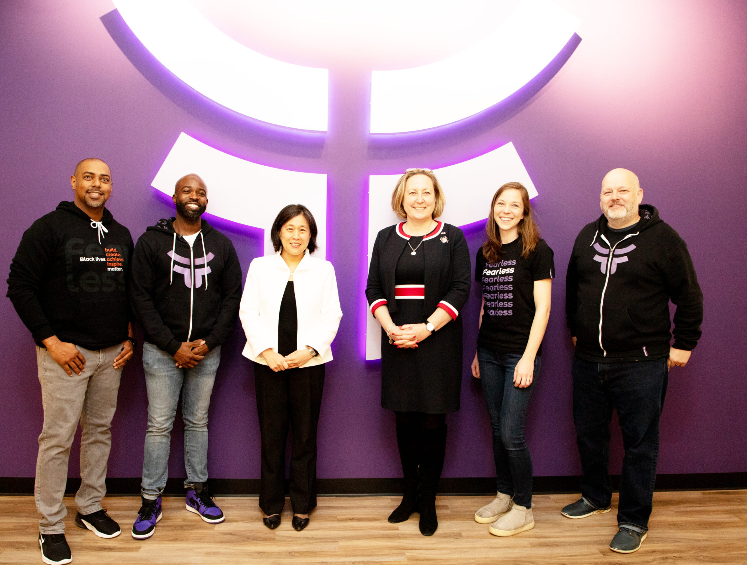 U.S. Trade Rep. Katherine Tai, U.K. Secretary Anne-Marie Trevelyan tour ...