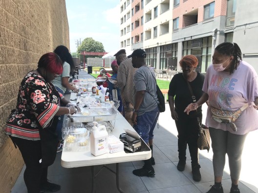 Cookout for Residents Held at J. Van Story BranchSpearheaded by Brenda ...