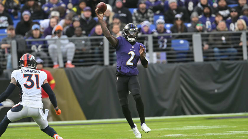Ravens Tyler Huntley Once Again Called Upon in Relief Role - The ...