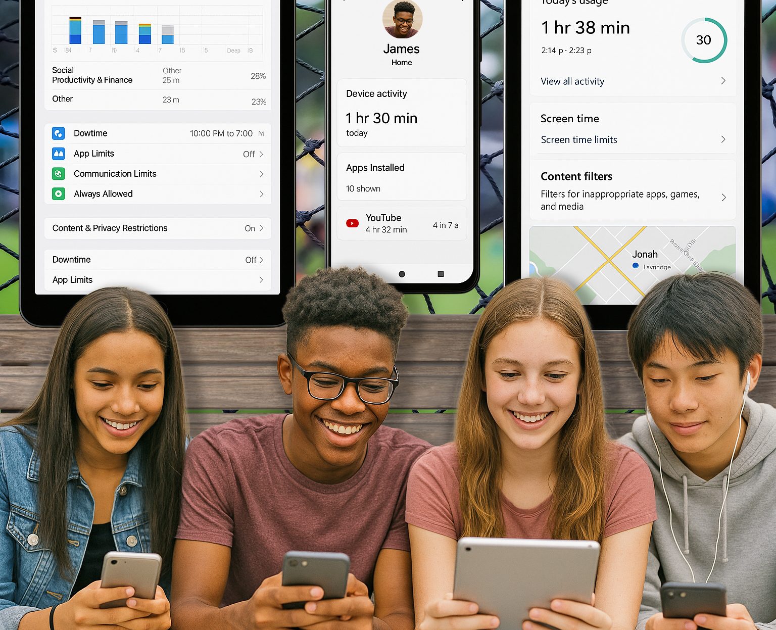 Using Apple’s Screen Time, Google’s Family Link, and Microsoft’s Family Safety to Monitor ...