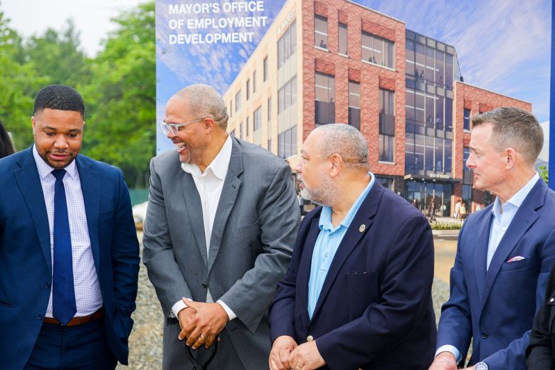 MCB Real Estate Joins Baltimore Mayor Brandon Scott to Break Ground on ...