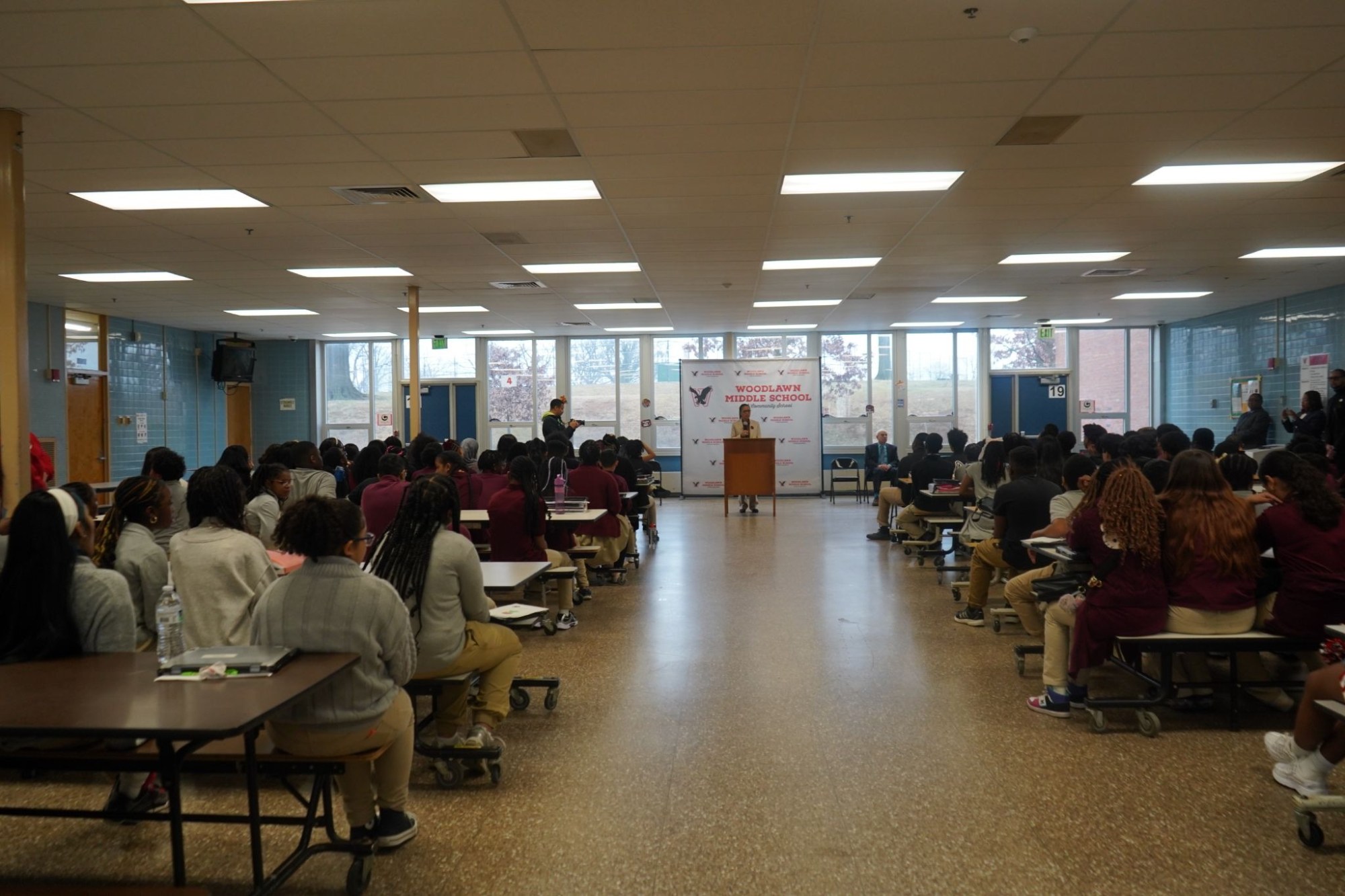 Senator Alsobrooks Visits Woodlawn Middle School, Engages Students and ...